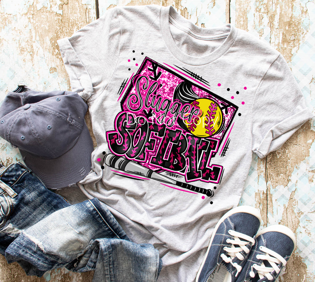 Slugger Softball Collage – Print & Press Barn