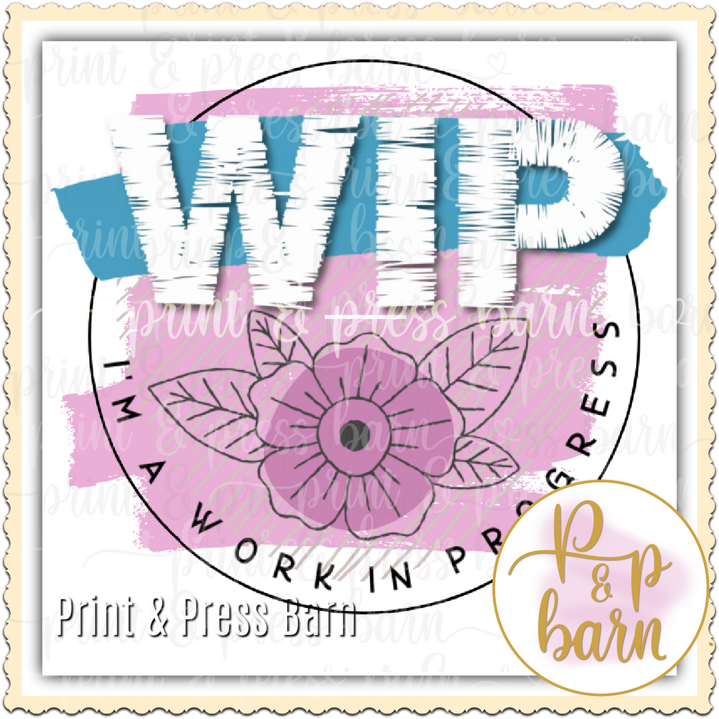 Work In Progress – Print & Press Barn