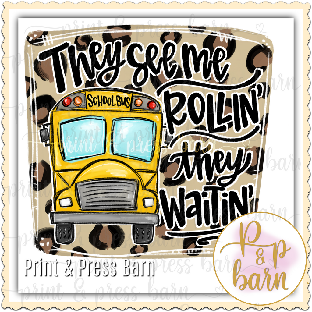 Bus Driver 101 – Print & Press Barn