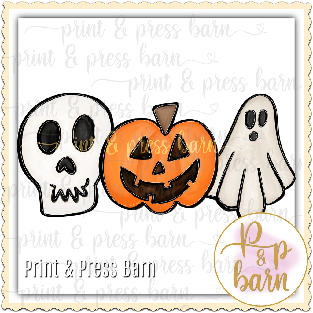 Scary Trio – Print & Press Barn