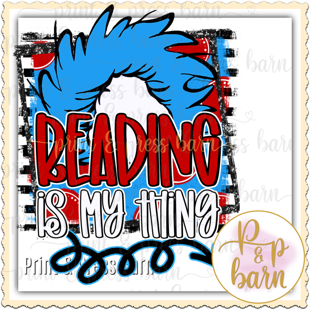Reading is My thing – Print & Press Barn