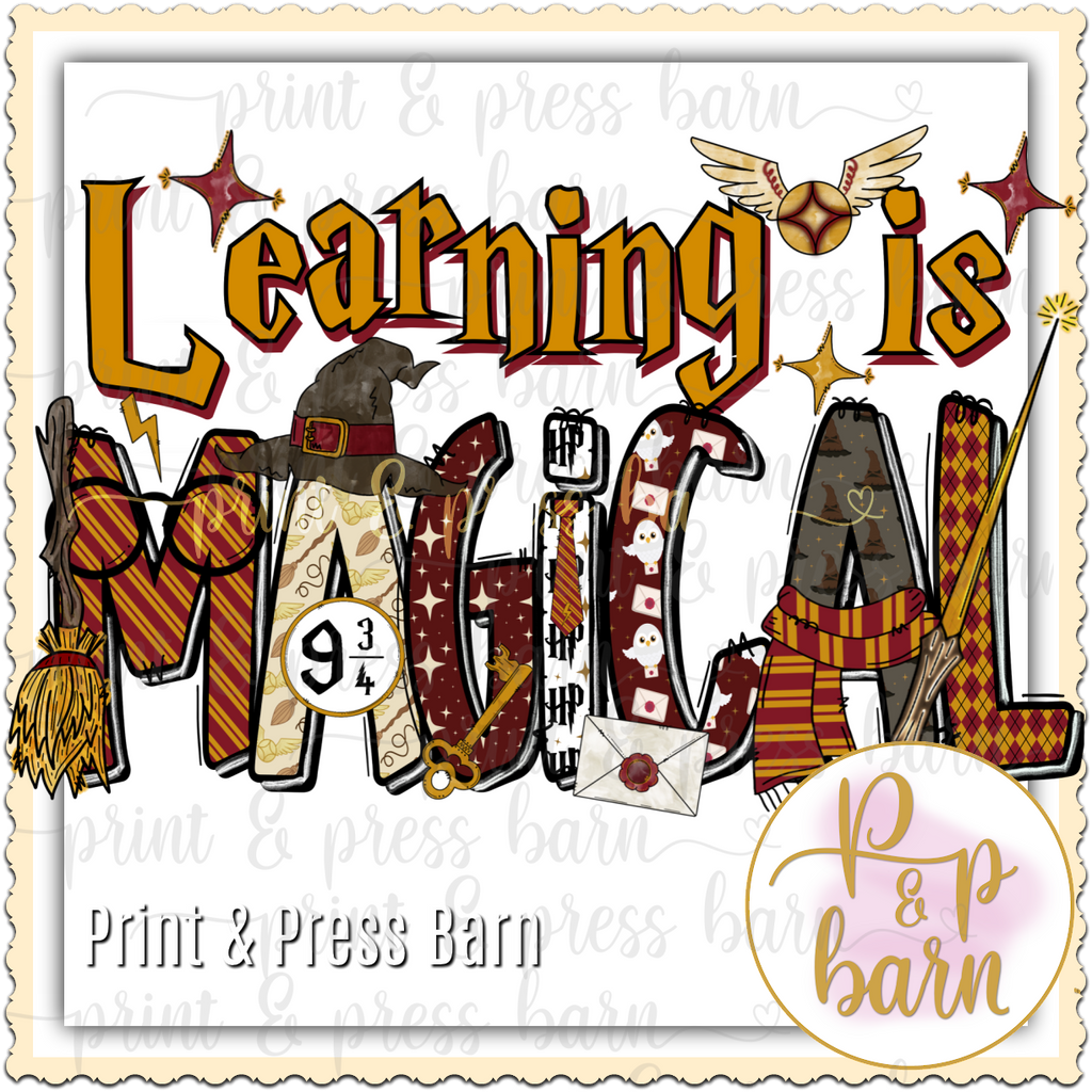 Learning is Magical – Print & Press Barn