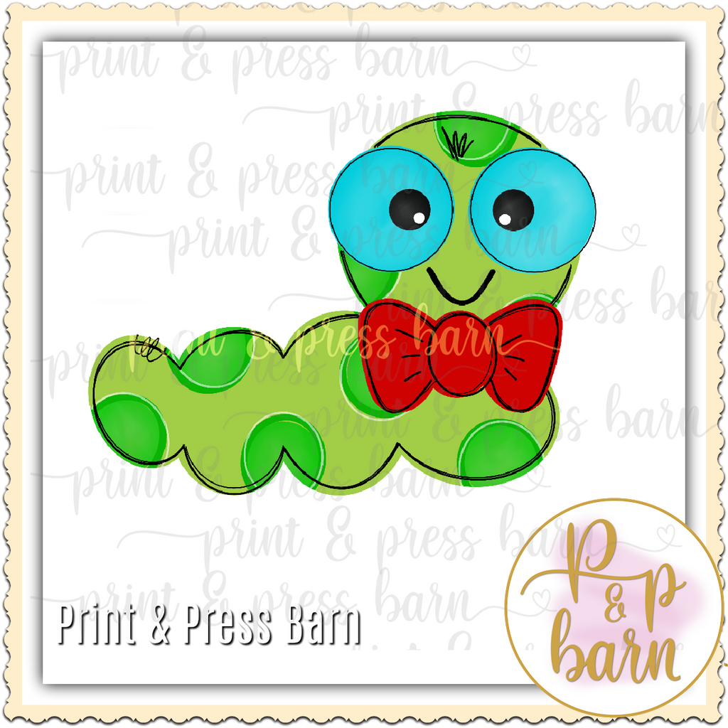 Bookworm- Boy – Print & Press Barn