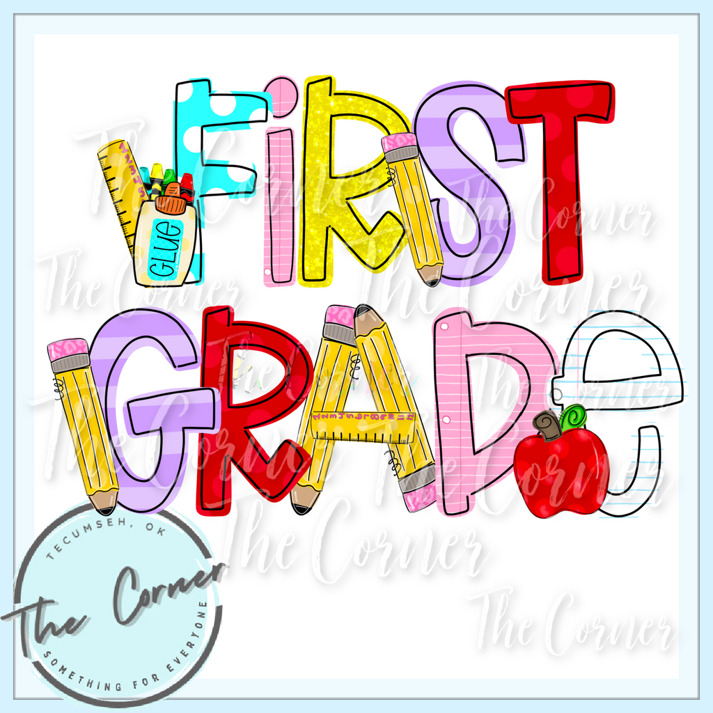 1st Grade doodle – Print & Press Barn