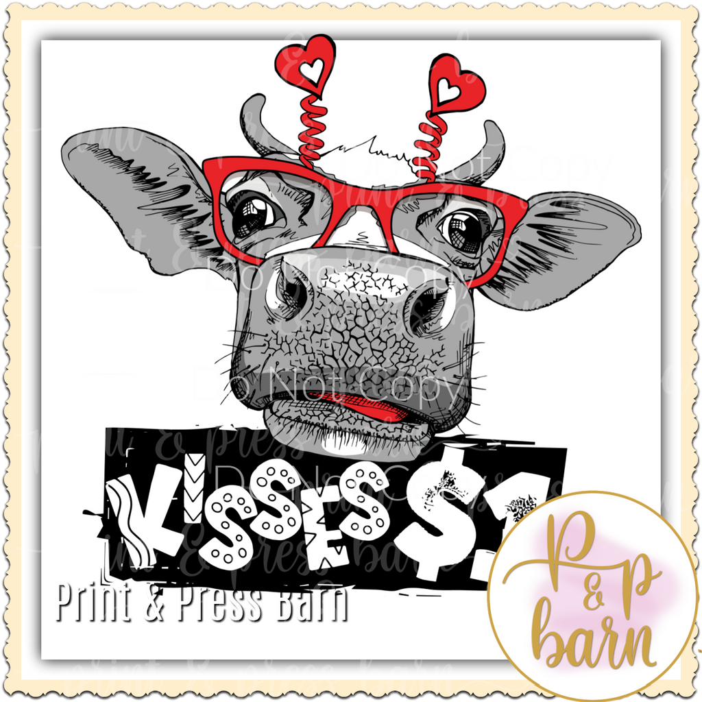 Cow Kisses – Print & Press Barn