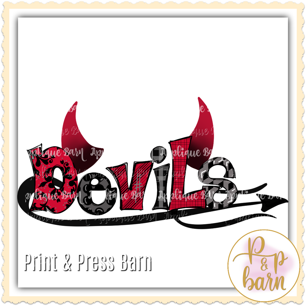 Devils – Print & Press Barn
