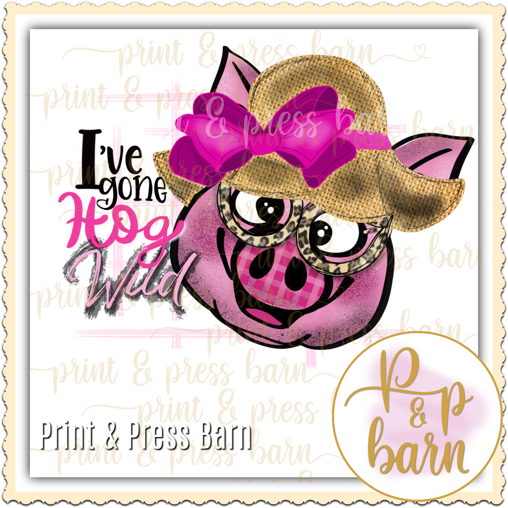 Hog Wild – Print & Press Barn