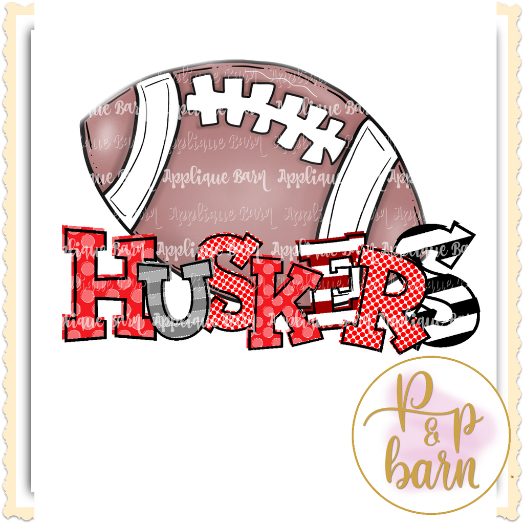 Husker Football Letter – Print & Press Barn