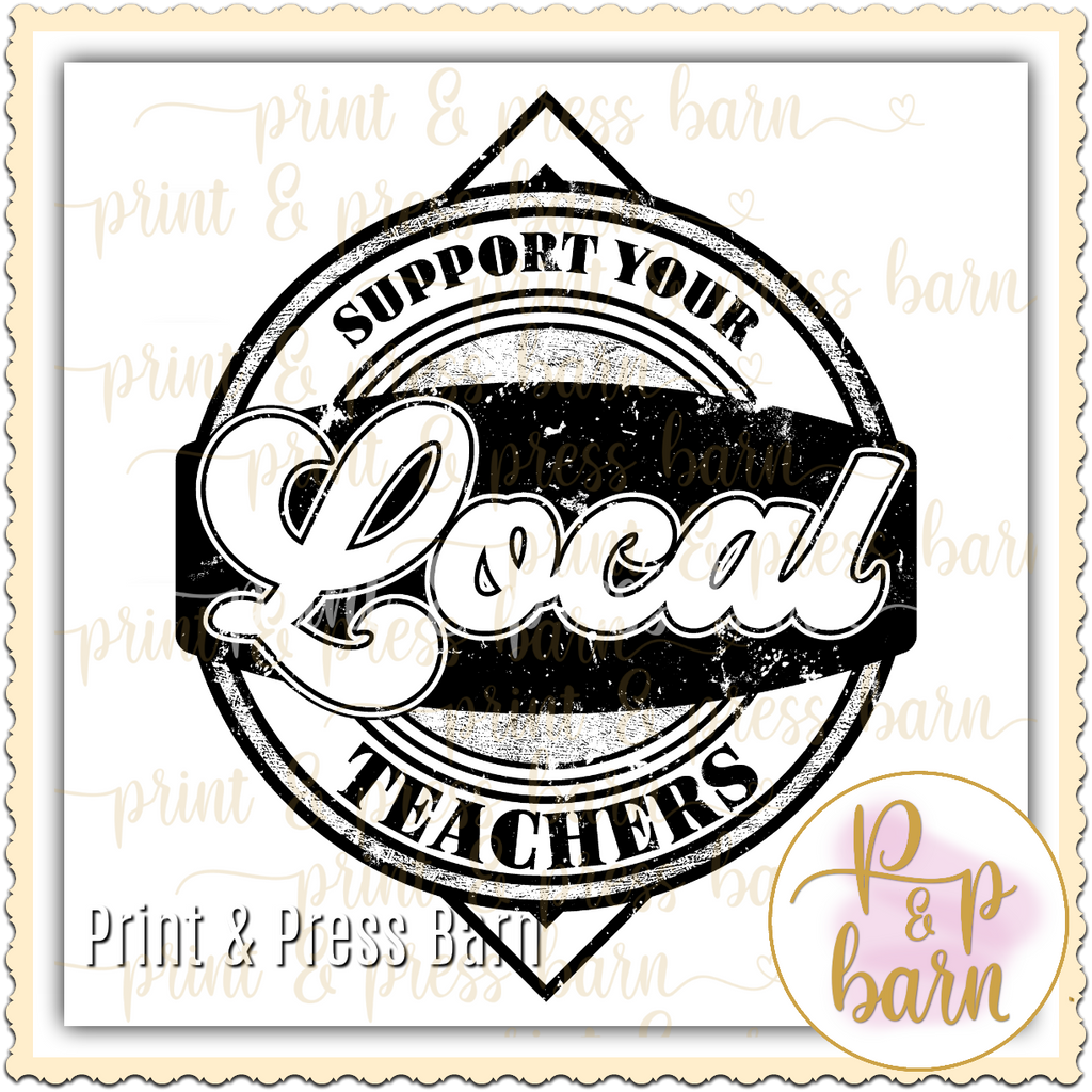 Support Local Teachers – Print & Press Barn