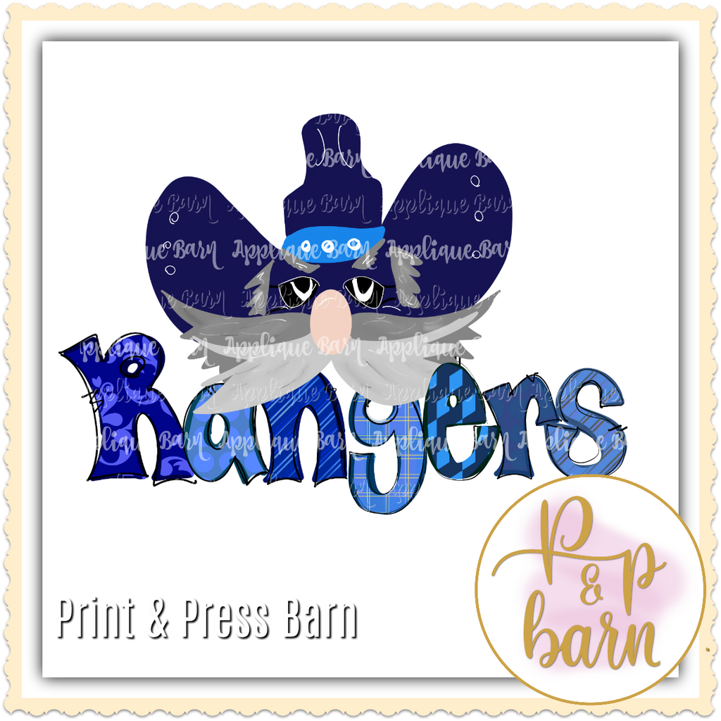 Ranger- mascot – Print & Press Barn