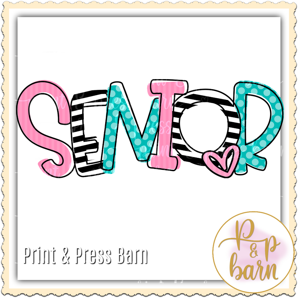 Senior WOrd Art – Print & Press Barn