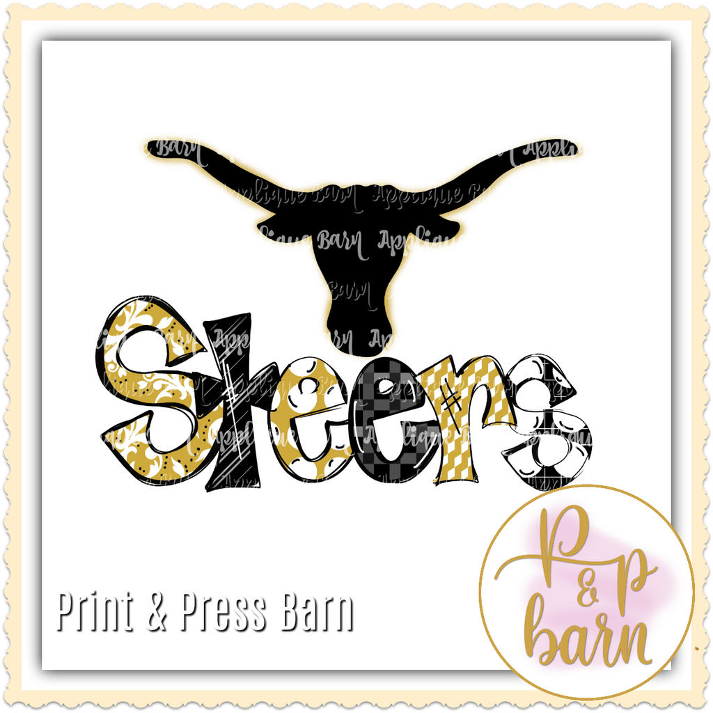 Steers – Print & Press Barn