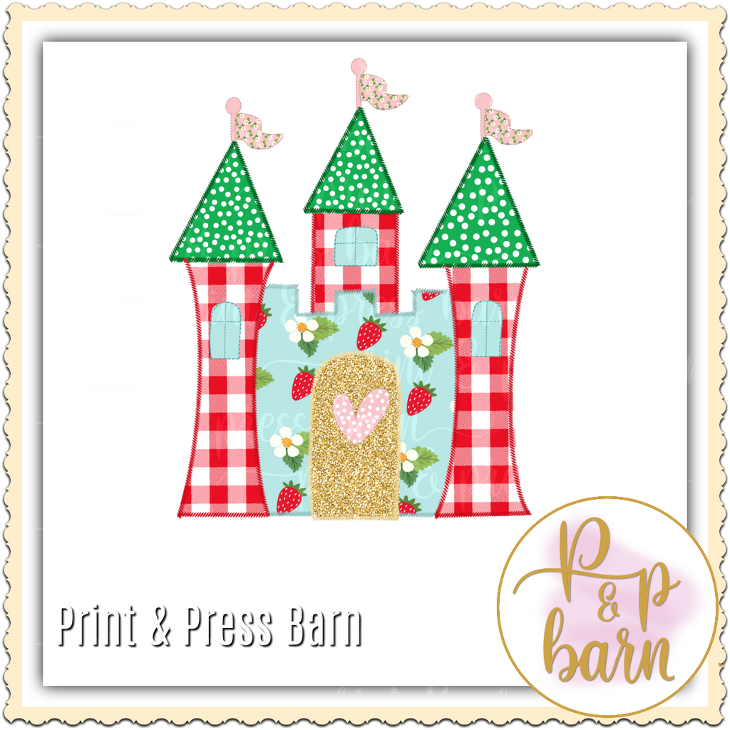 Strawberry Castle – Print & Press Barn