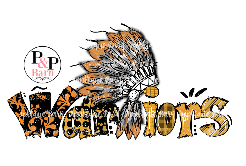 Warriors Mascot – Print & Press Barn